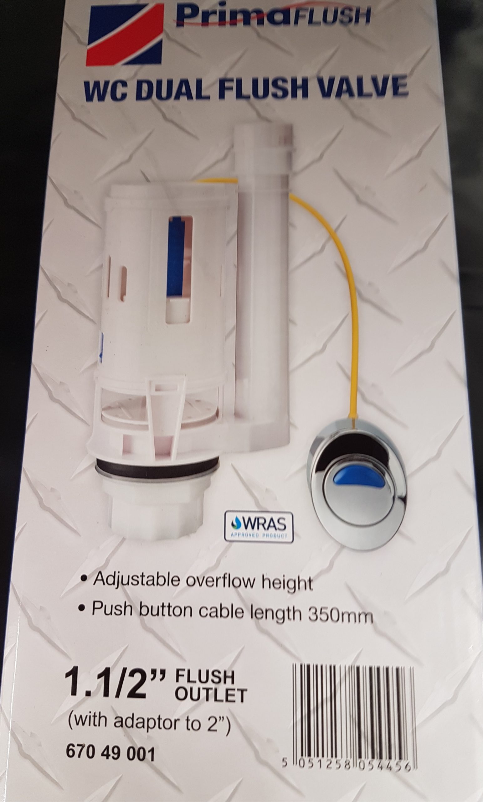 Primaflush WC Dual flush Valve - Wearside Plumbing Supplies